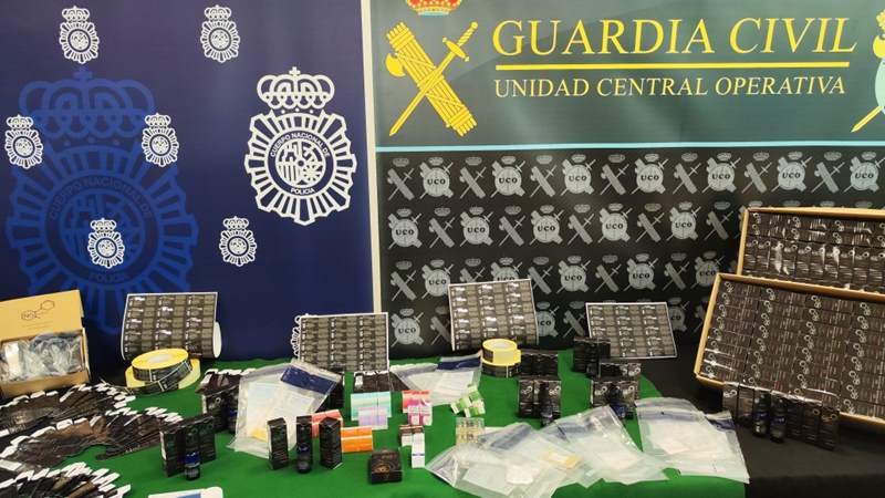 Desarticulada una organización dedicada distribución a gran escala de ...